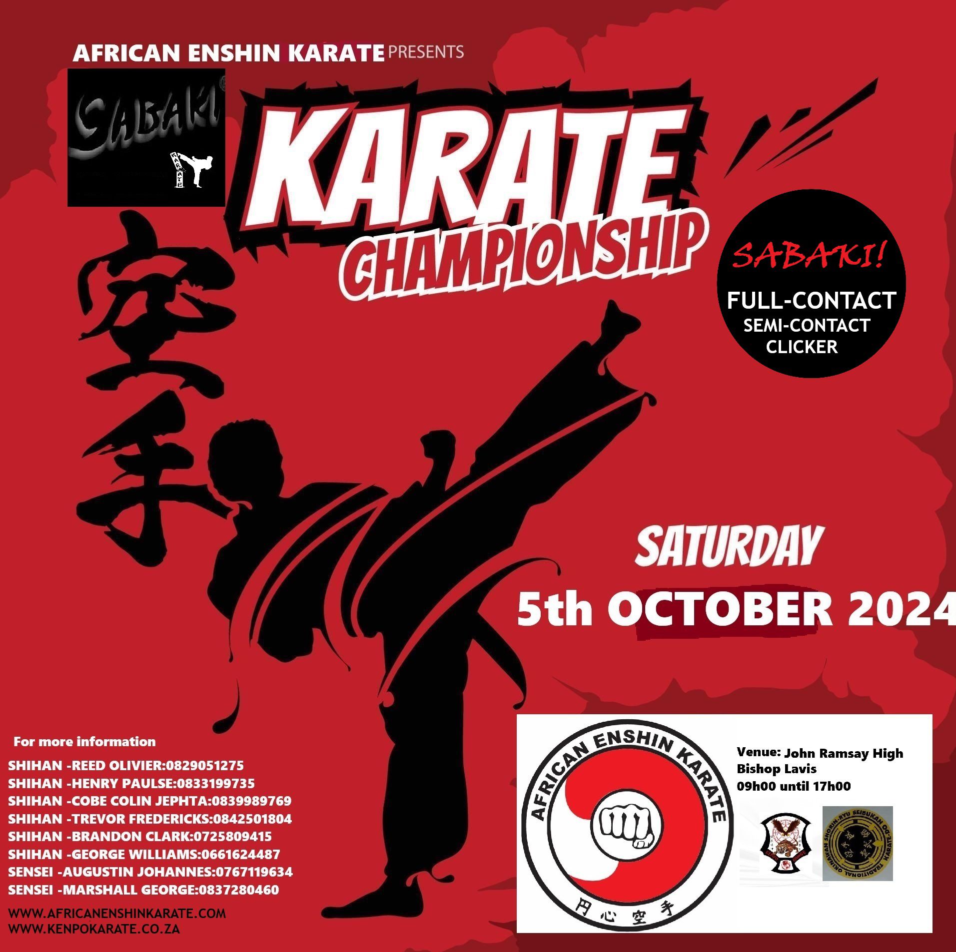 Our upcoming Sabaki Challenge happening on the 5th of October 2024 ...